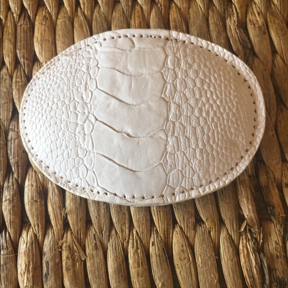 Accessories | Leather Belt Buckle Alligator Skin Texture | Poshmark
